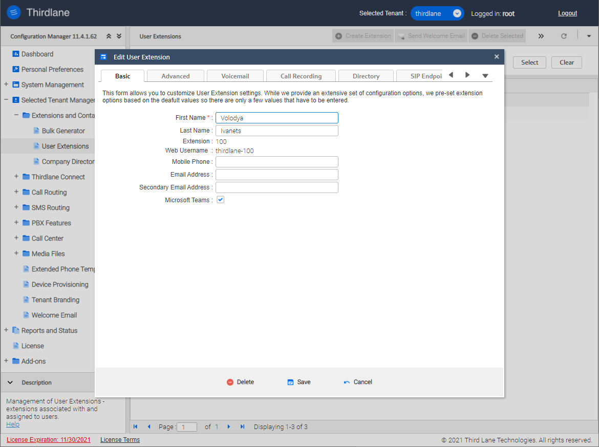 Microsoft Teams and Thirdlane Integration | Thirdlane.com